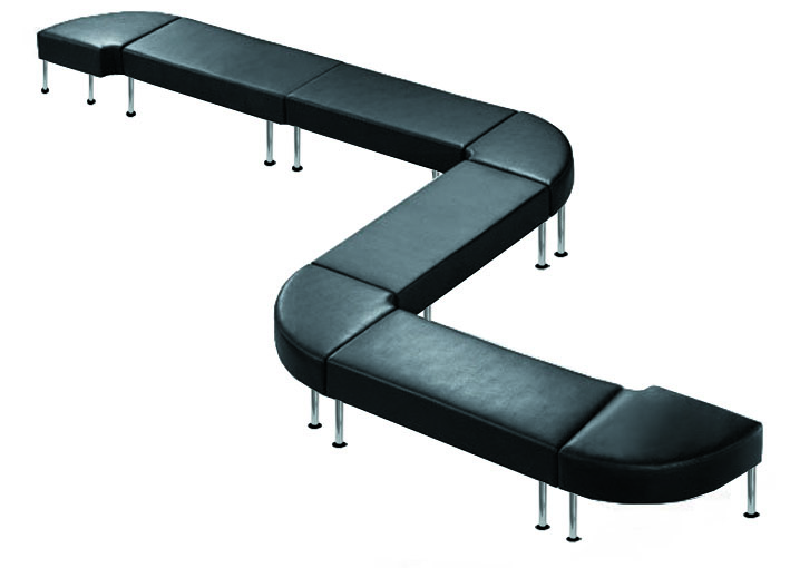 Techno Bench Zig Zag Seating | i Office Furniture Sydney Melbourne Brisbane
