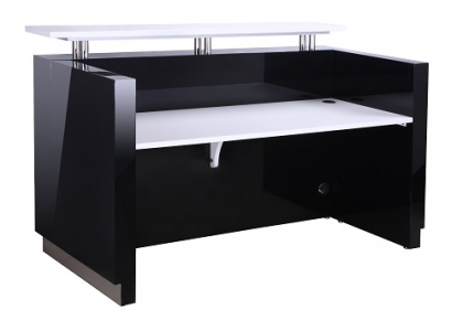 HUGO Reception Counter Black Inside View | i Office Furniture Sydney ...