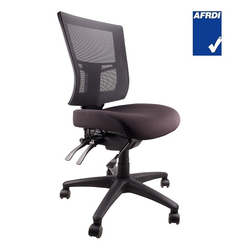 Madrid Ergonomic Mesh MB Chair Black | i Office Furniture Sydney ...