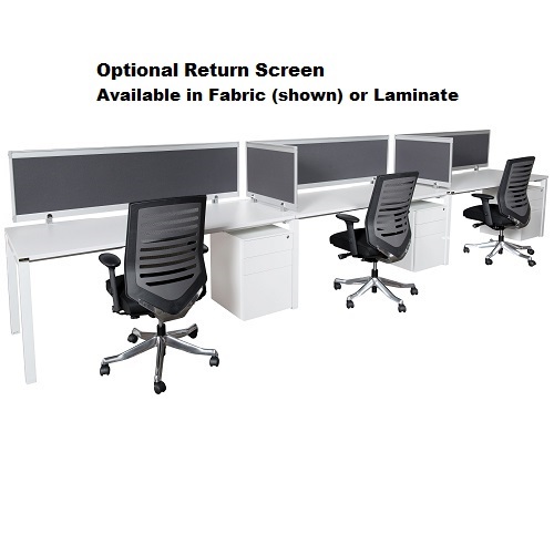 runway showing optional return screens | i Office Furniture Sydney ...