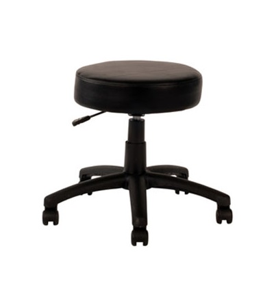 Utility Stool Black PU | i Office Furniture Sydney Melbourne Brisbane