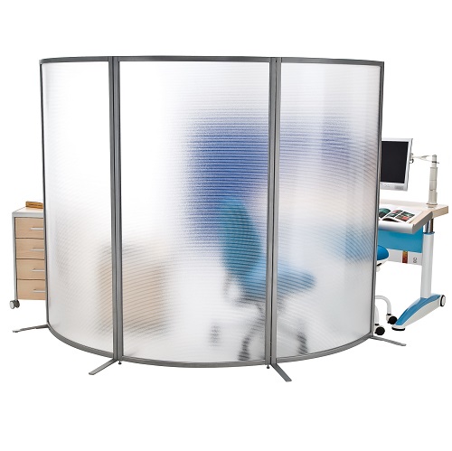 Wave Screen – 3 Curved | i Office Furniture Sydney Melbourne Brisbane