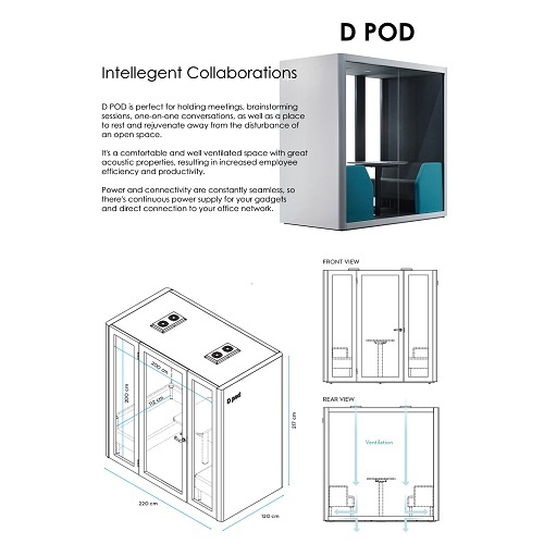 INAPOD D POD SPECIFICATIONS | i Office Furniture Sydney Melbourne Brisbane